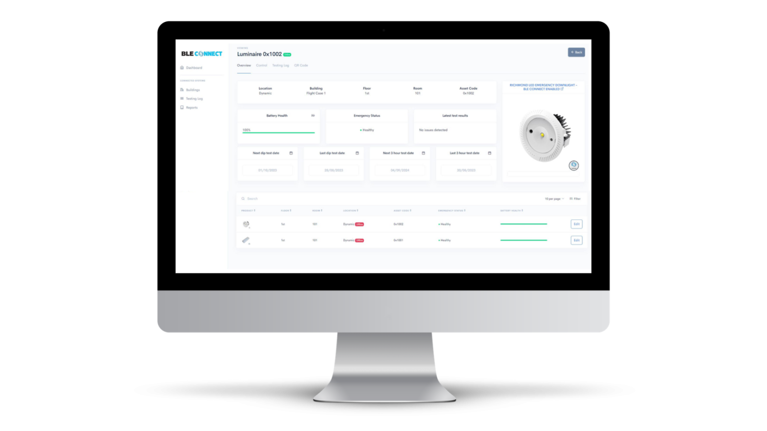 BLE Connect Portal and Reporting – BLE